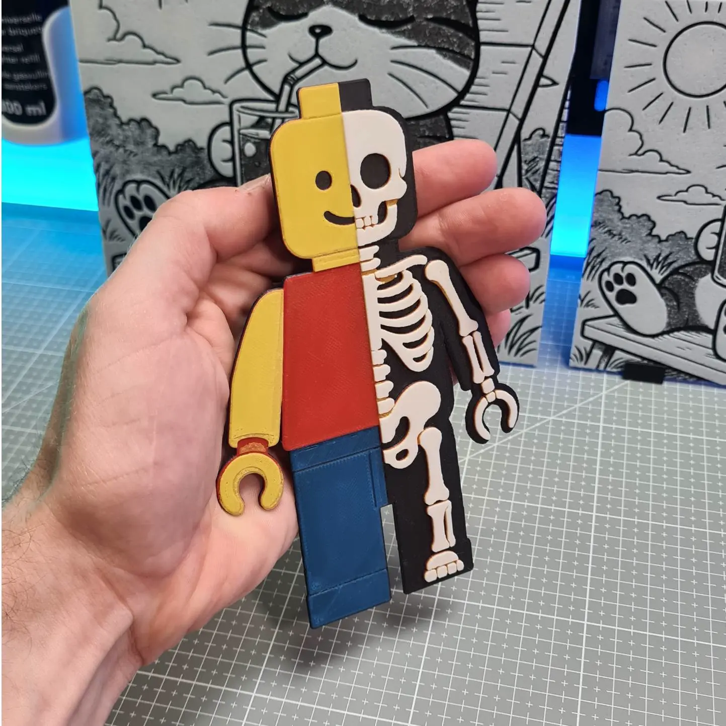 3D Printer Files | 3MF File | MiniFig Lego X-Ray - Hueforge | Creality ...