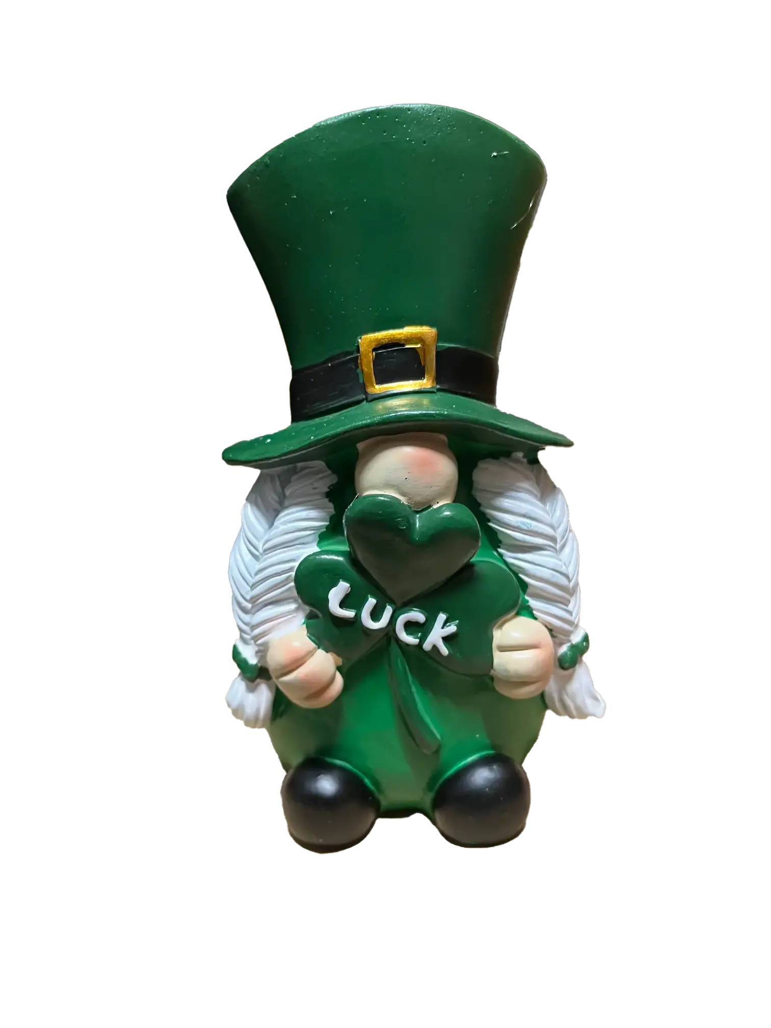 Digital Art STL Download - Luck Gnome with a Luck Shamrock St. Patrick ...