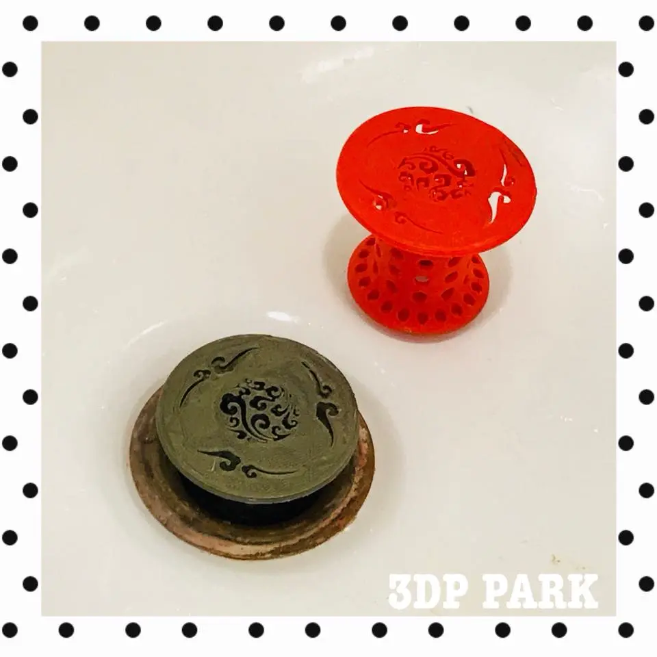 Free Tools & Spare Parts STL Download - 浴缸集髮器by 3DP Park