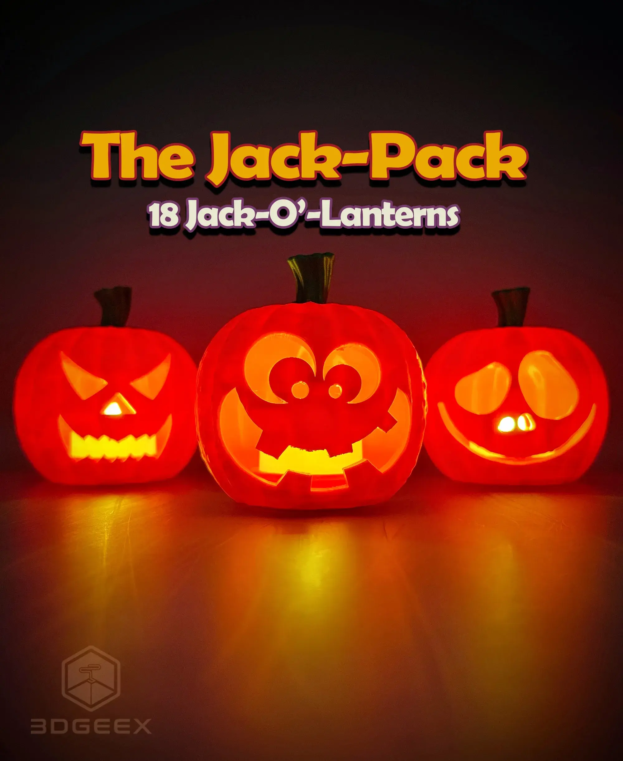 Home Decorations & Ornaments STL Download - The Jack Packby 3DGeex