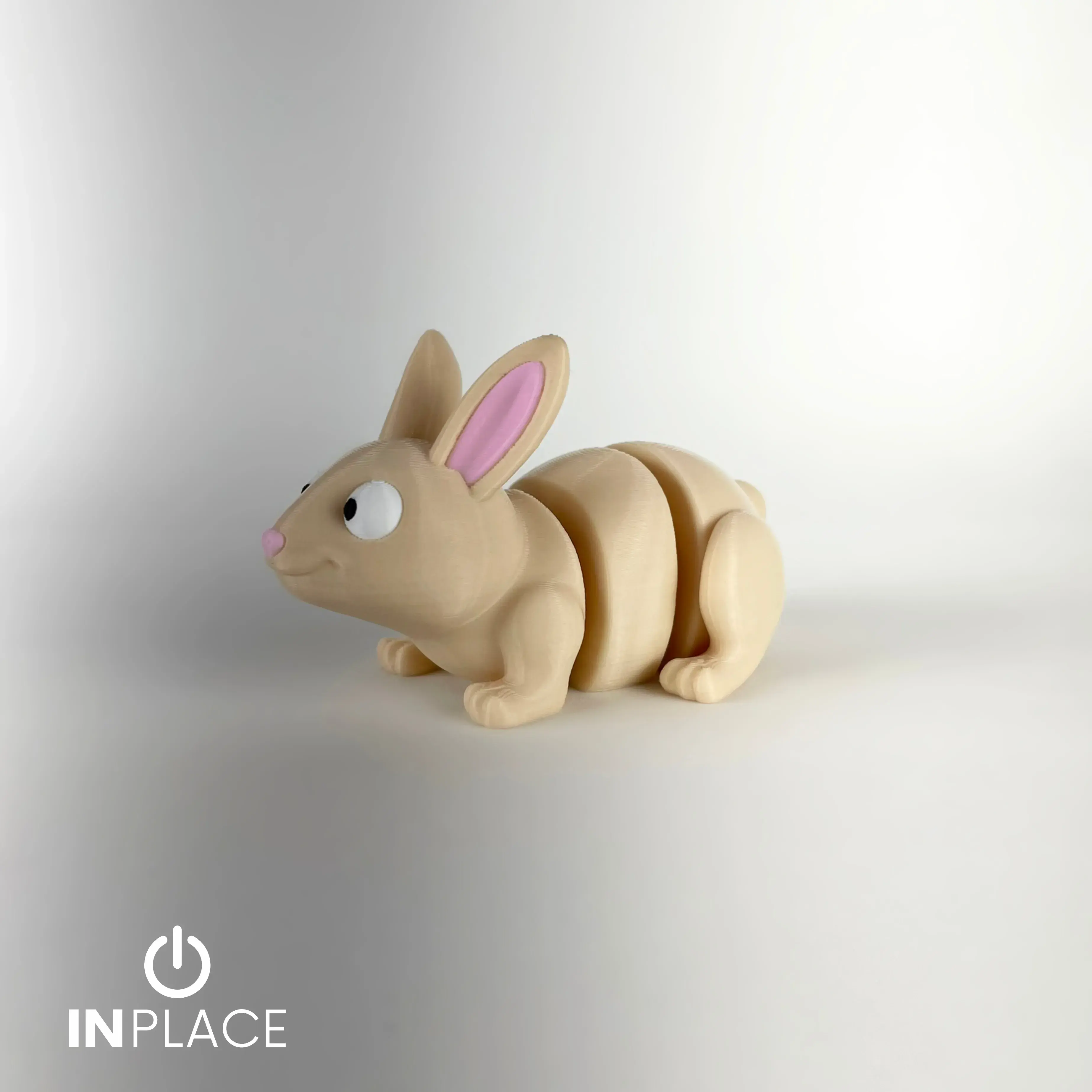 Other STL Descarga - Cute Easter Bunny Articulated - Inplace