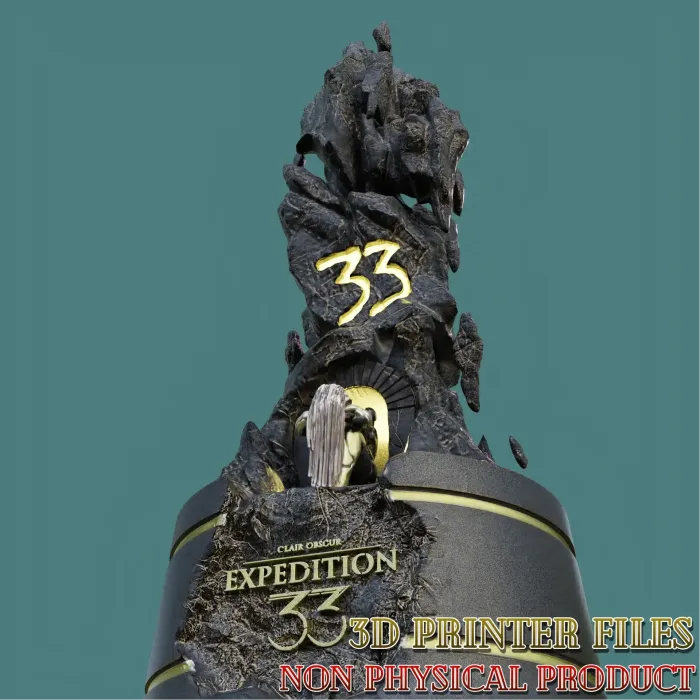 Home Decorations & Ornaments STL Download - Paintress Monolith from ...