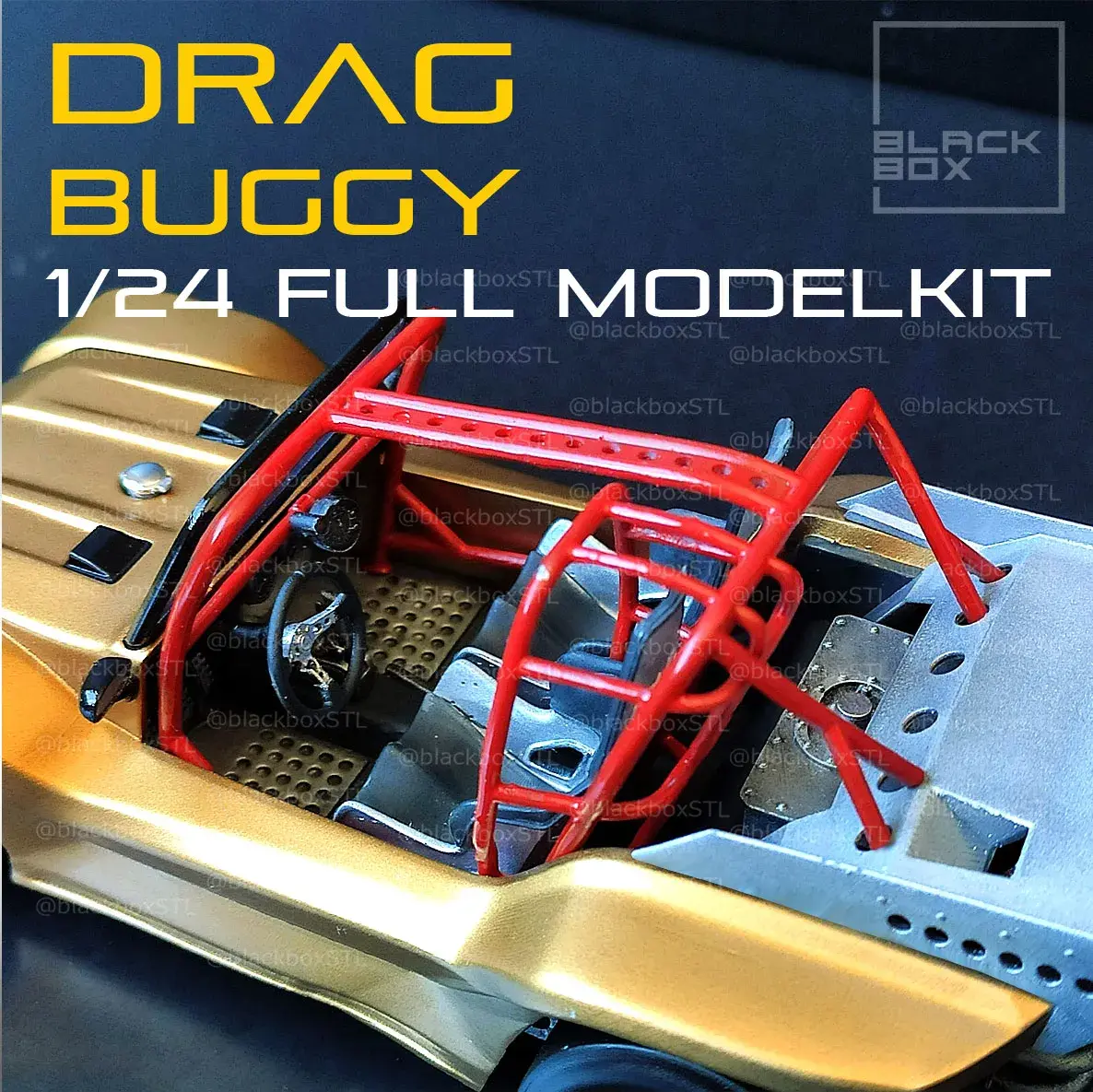 Props & Terrain STL Download - DRAG BUGGY FULL MODELKIT 1-24THby ...