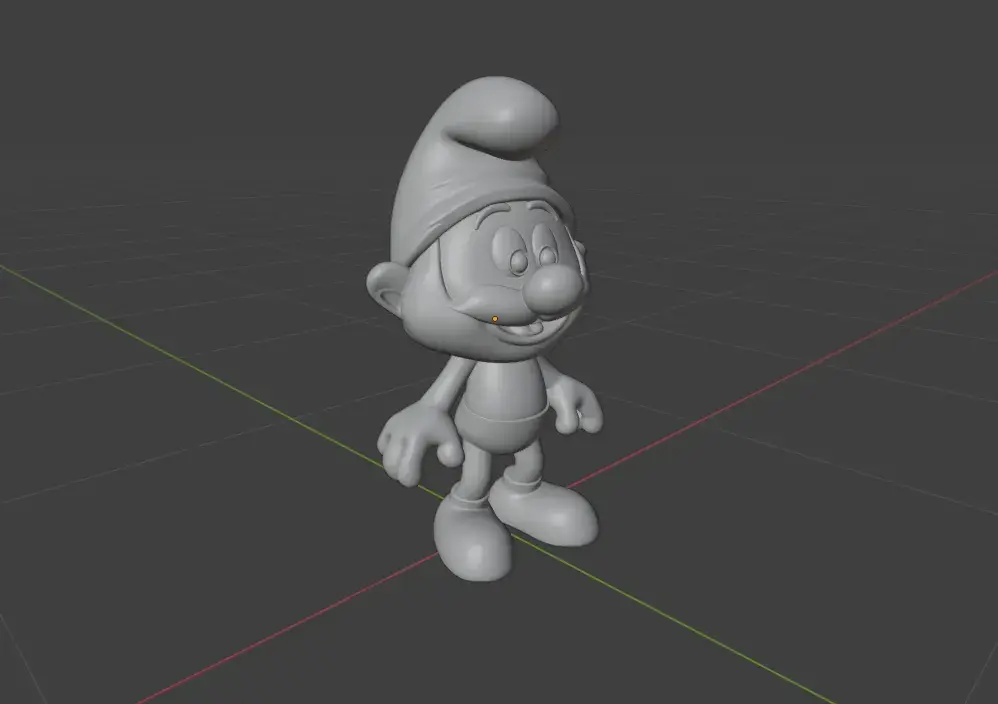Other STL Download - Papa Smurfby Countless_Sm