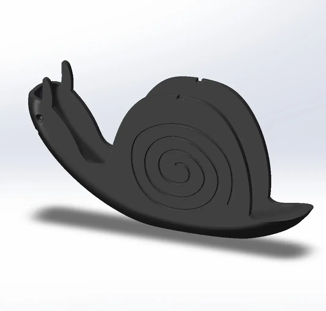 3D Printer Files | 3MF File | Snail Coil Holder | Creality Cloud