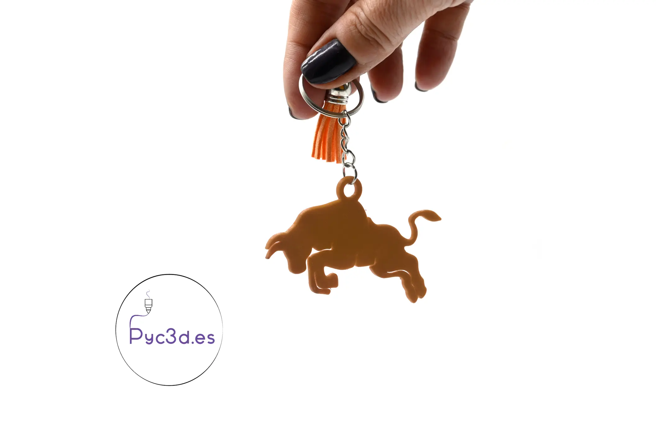 3D Printer Files | 3MF File | BULL KEYCHAIN | Creality Cloud