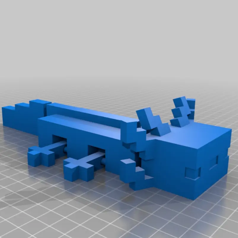 3D Printer Files | 3MF File | axolotl | Creality Cloud