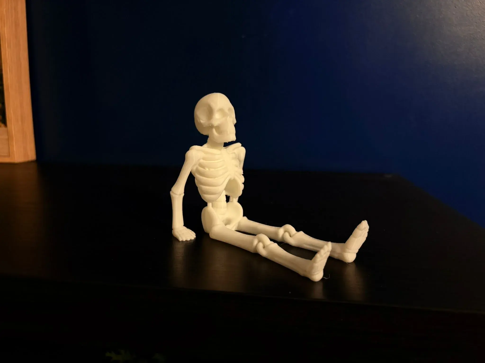 3D Printer Files | 3MF File | Sitting skeleton- articulated | Creality ...