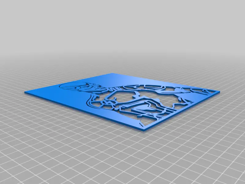 Free Digital Art STL Download - The Flash stencil 2by SMT_M 🦊