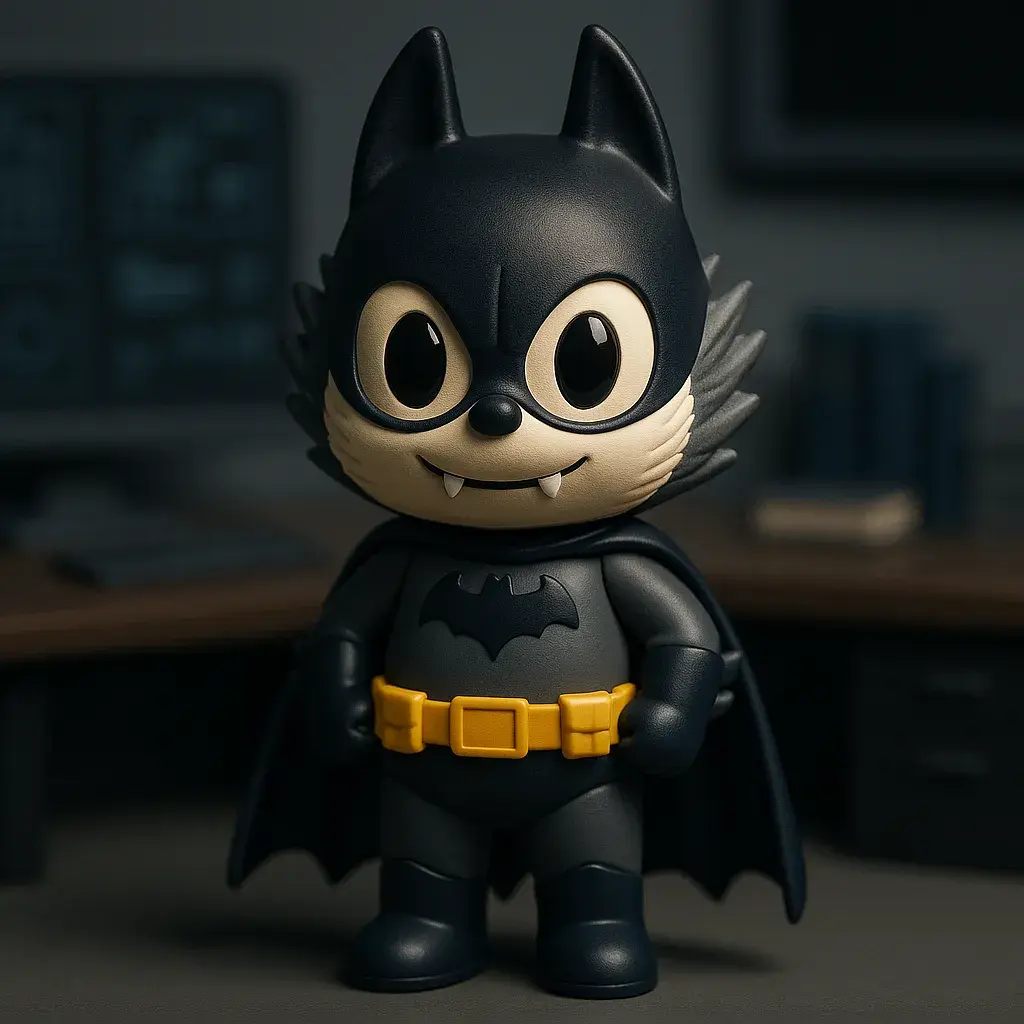 Characters & Creatures STL Descarga - Labubu - Batman DC Comics statue ...