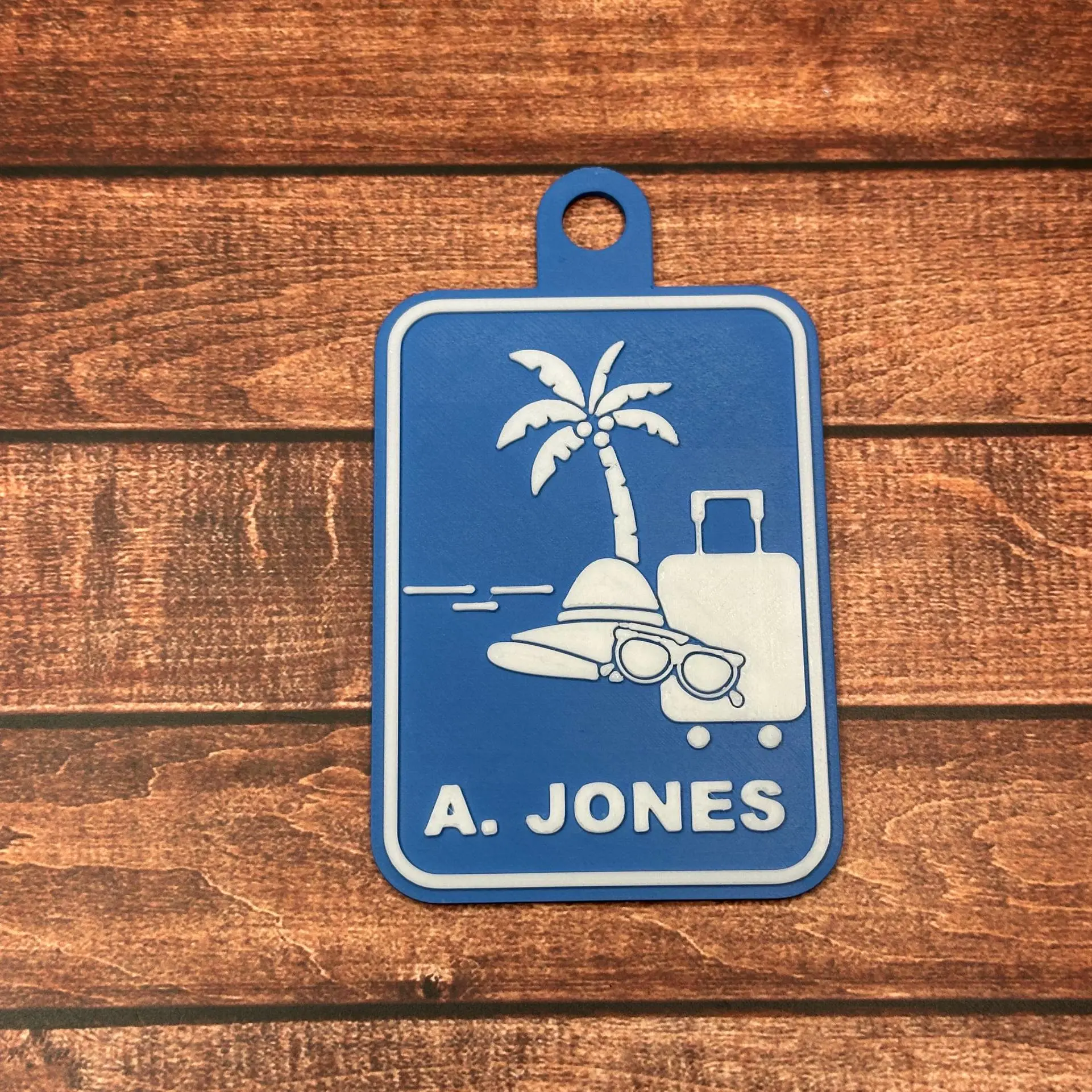 3D Printer Files | 3MF File | Customisable Large Luggage Tag | Creality ...