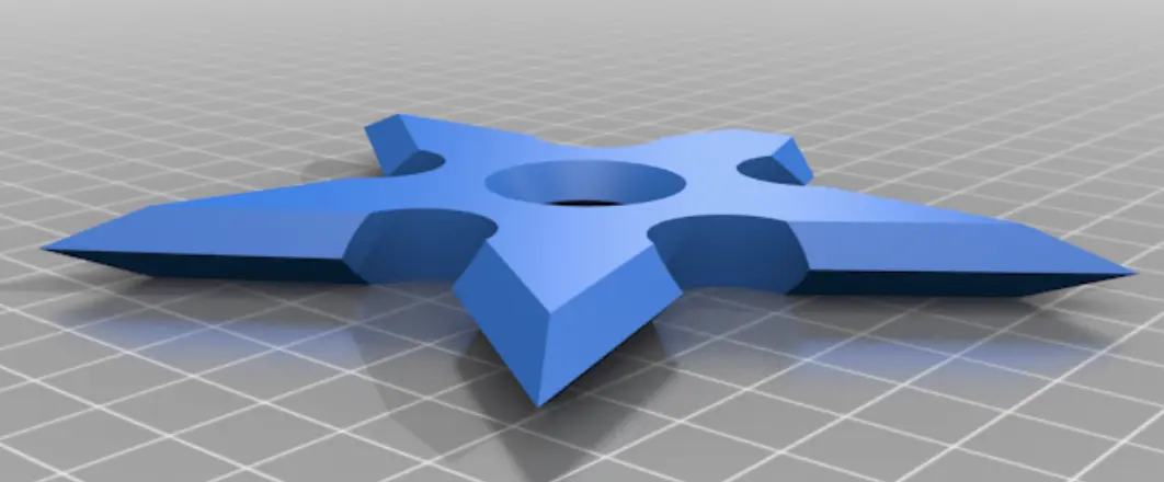 Ninja star | 3D models download | Creality Cloud