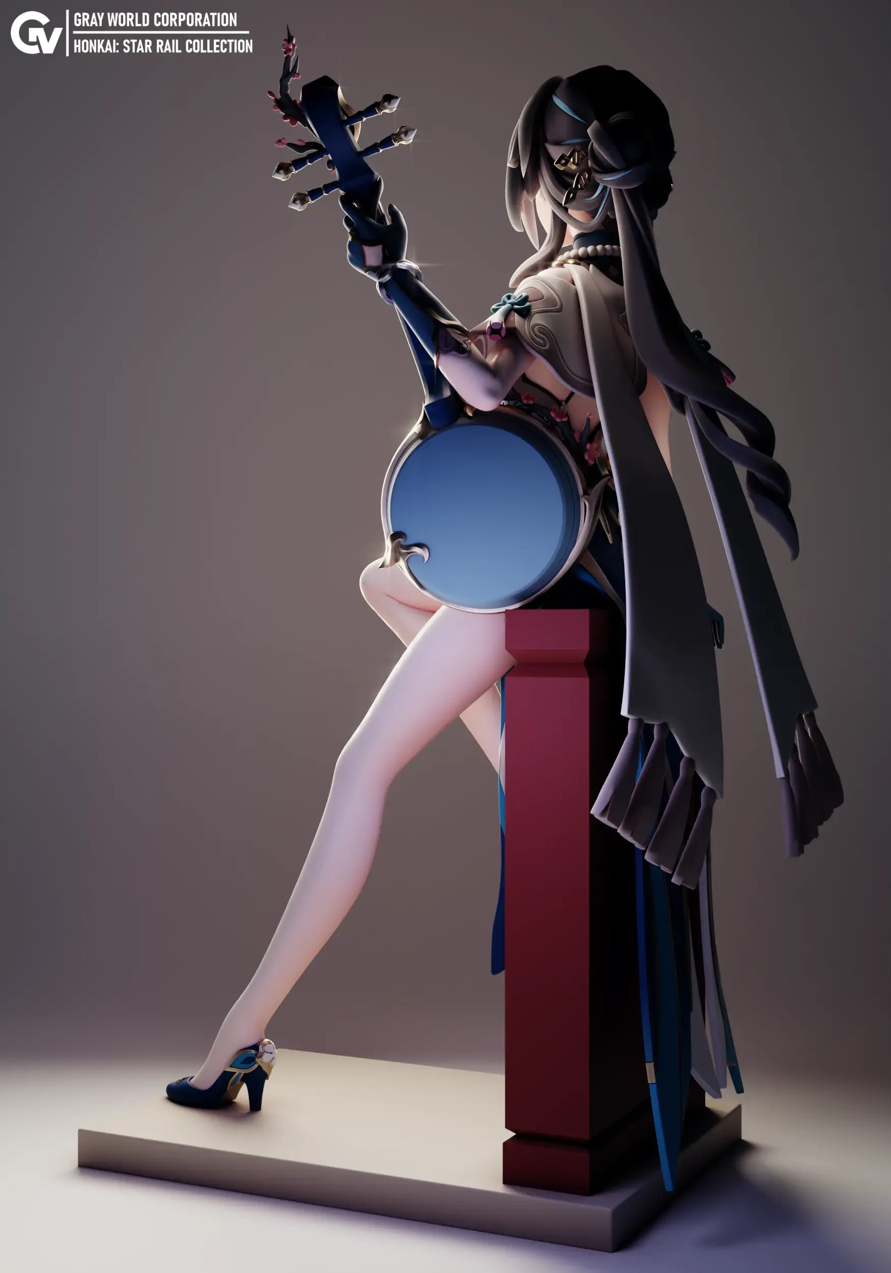 Characters & Creatures STL Download - Ruan Mei | Honkai: Star Railby ...
