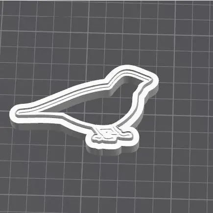 Archivos de impresora 3D | Archivo 3MF | Bird Cookie Cutter | Creality ...