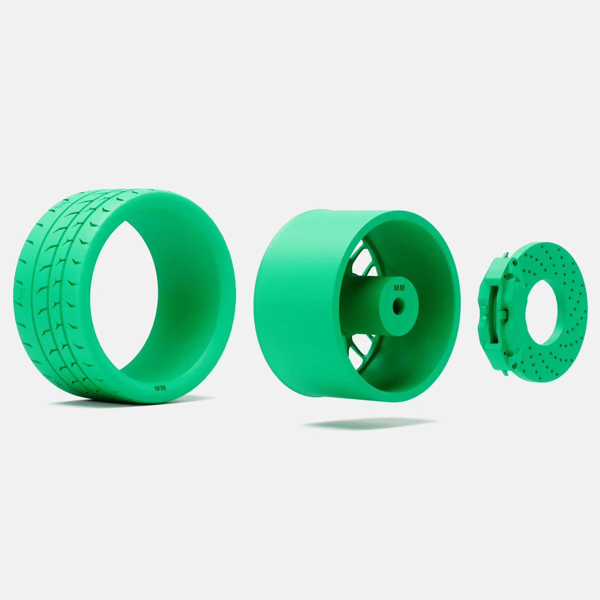 Vehicles & Machinery STL Download - 20x12 PUR RS25 Wheel, Hoosier Track ...