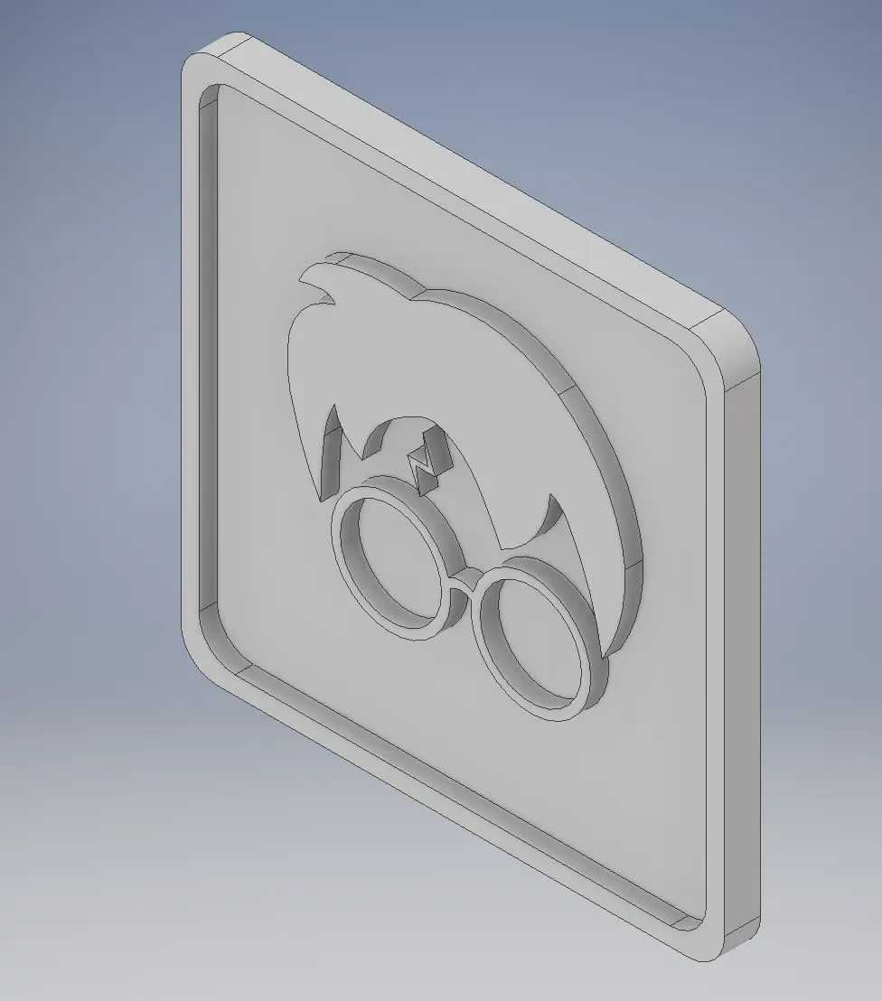 Digital Art STL Download - Harry Potter Head Coasterby PrintsByKaite