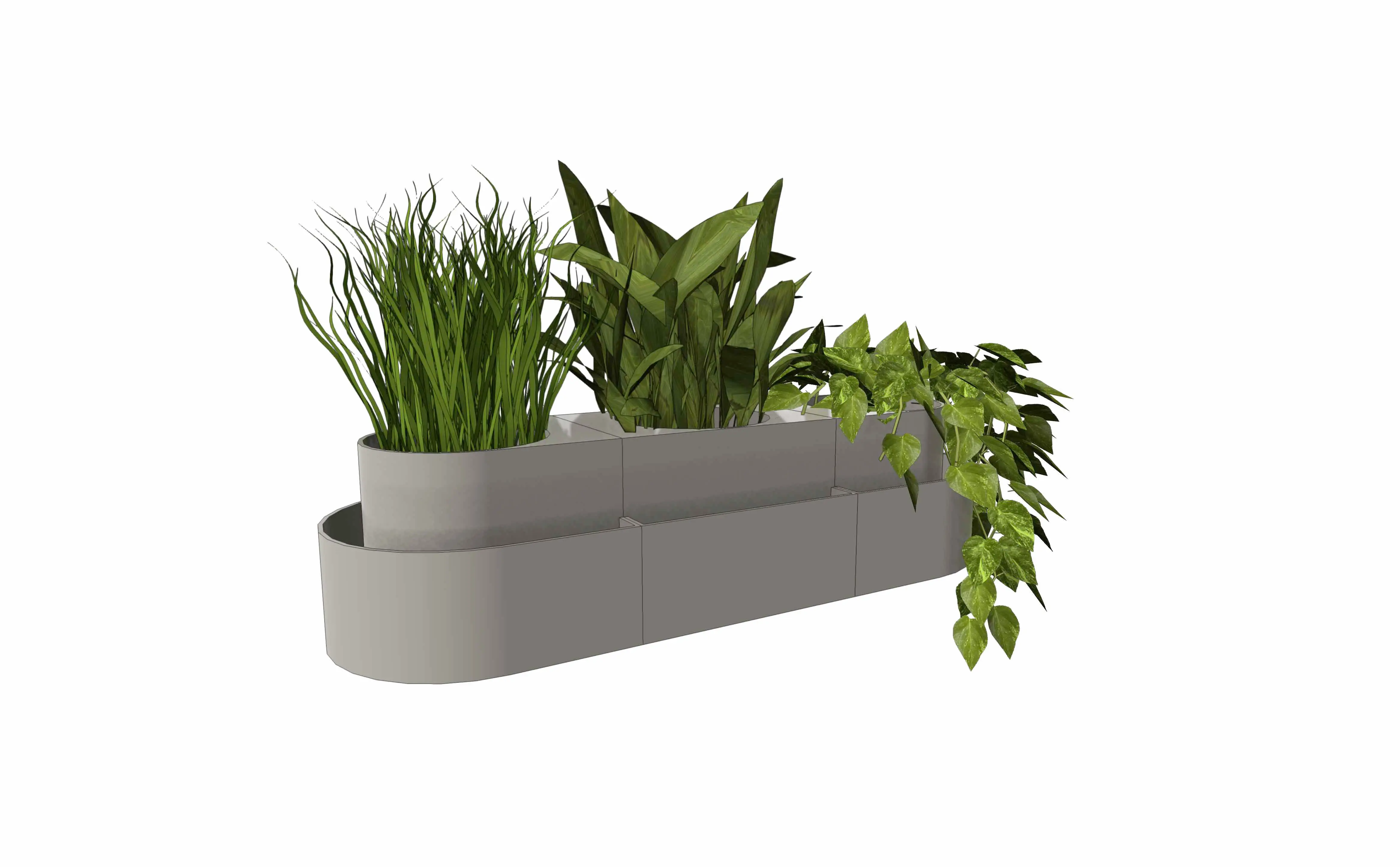 Home Decorations & Ornaments STL Download - Plantpot for herbs - easy ...