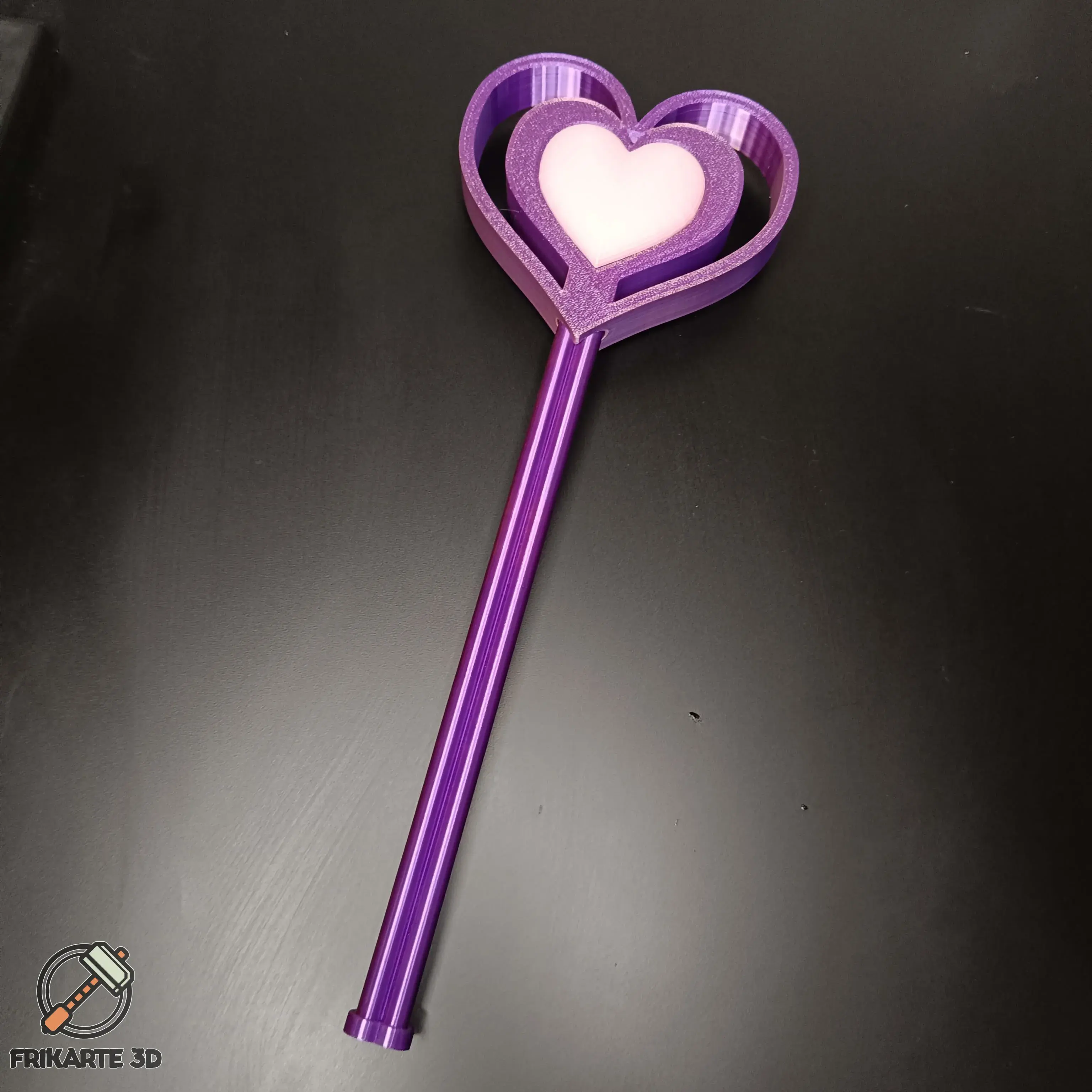 3D Printer Files | 3MF File | Enchanted Heart Wand – 3D Printable Magic ...