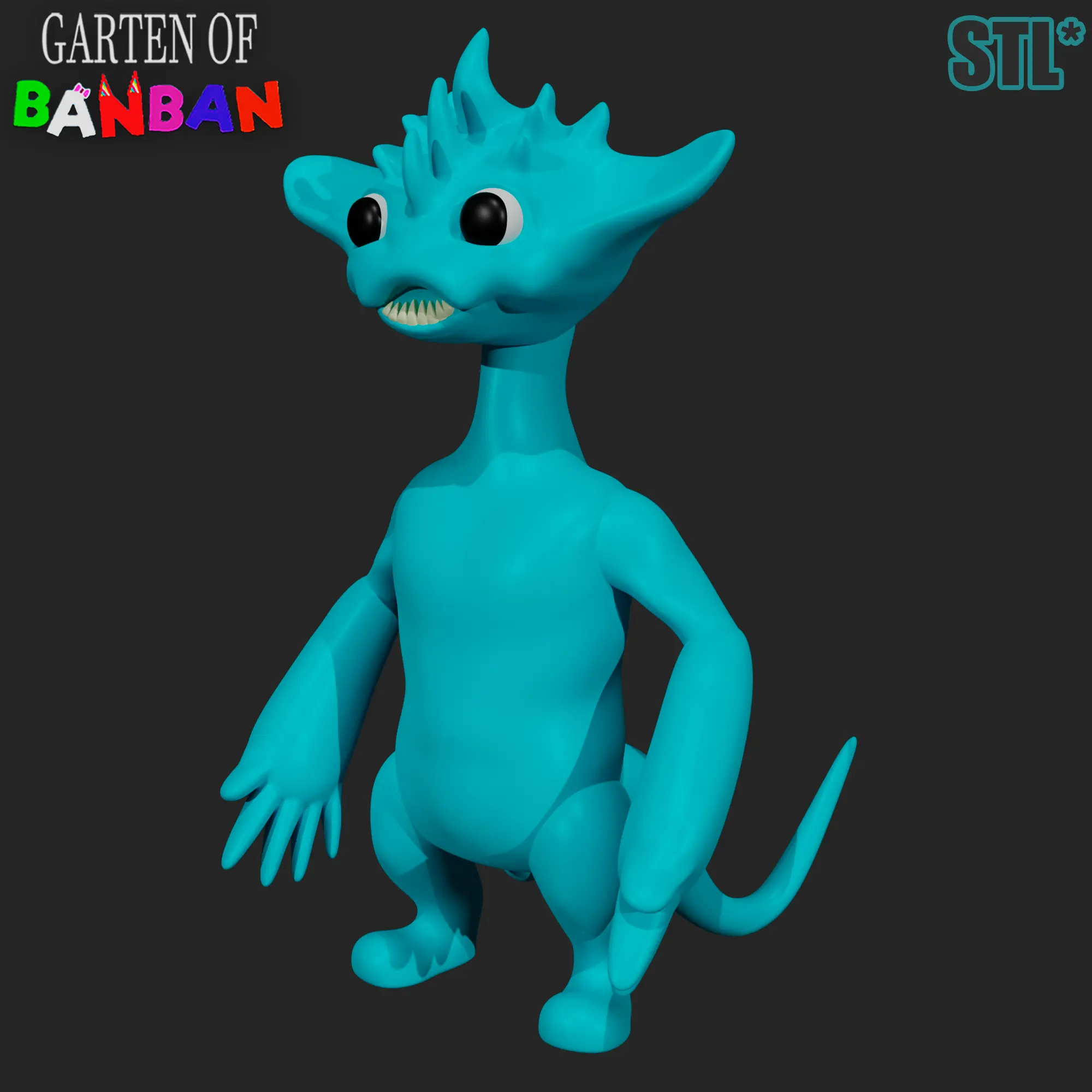 Characters & Creatures STL Download - SMILEY MILEY FROM GARTEN OF ...