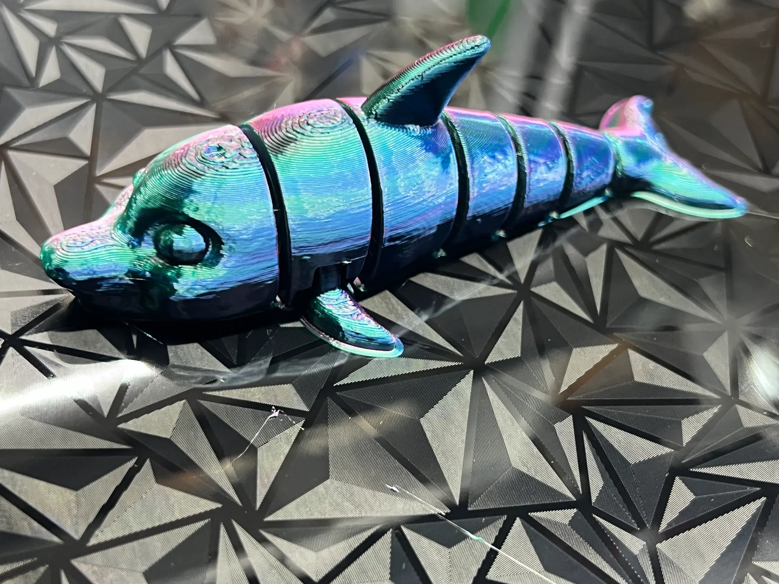 3D Printer Files | 3MF File | Newest Articulated Dolphin | Creality Cloud