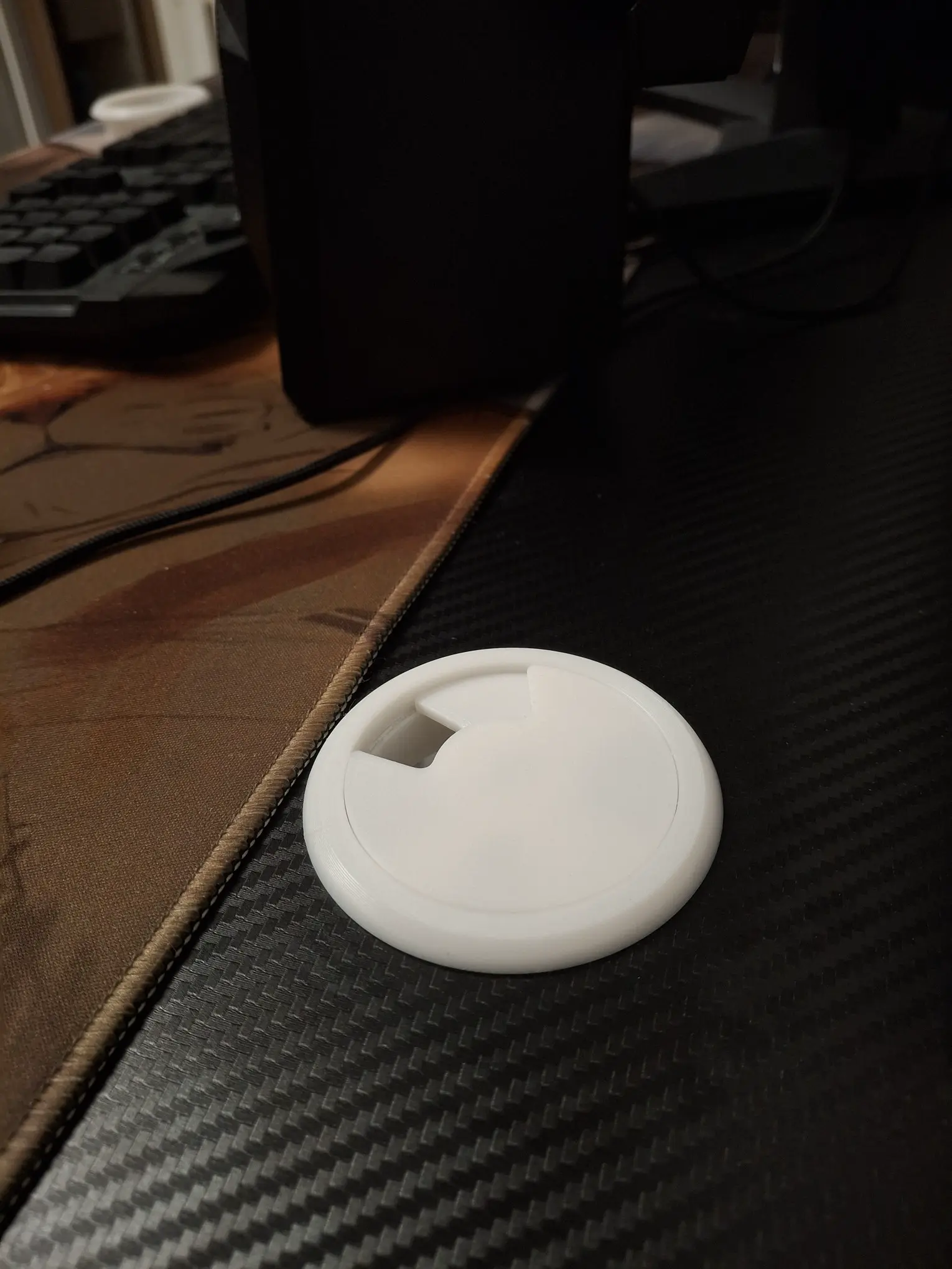 3D Printer Files | 3MF File | Desk grommet 60mm | Creality Cloud