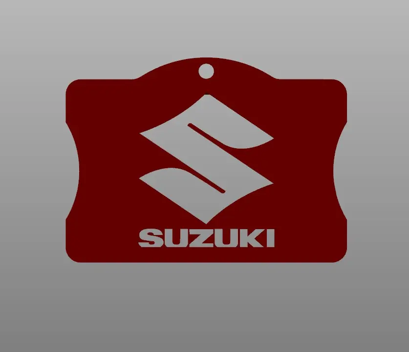 Badges & Coins STL Download - Suzuki ID Holder by Creathings3D