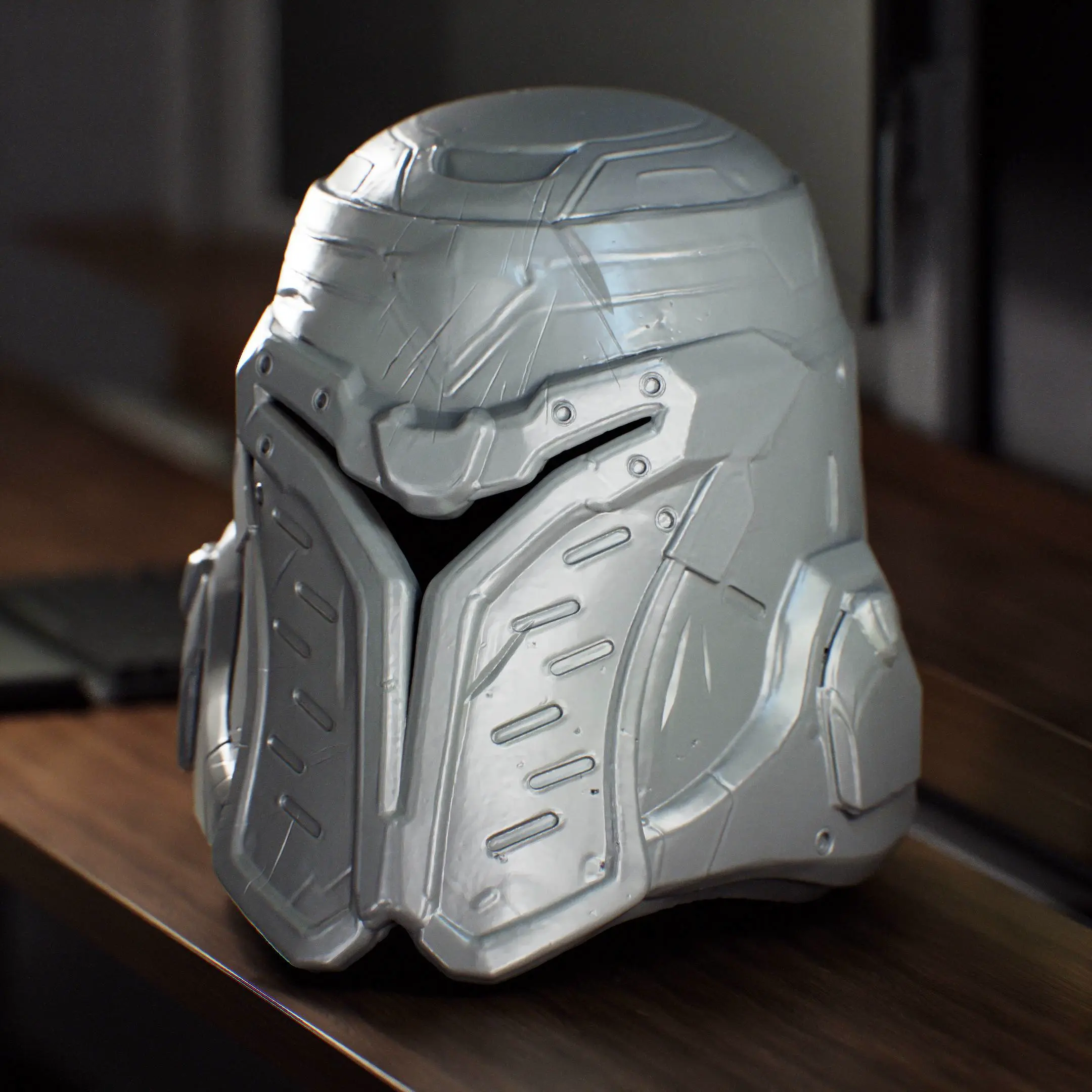 Cosplay STL Download - Trooper Sentinel Helmet from Doom The Dark ...