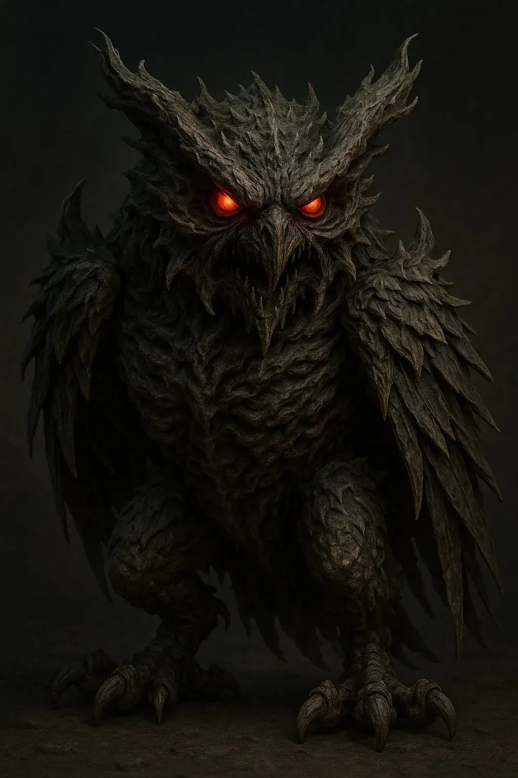 Sculptures & Artworks STL Download - Infernal Owlby 3D_Printers