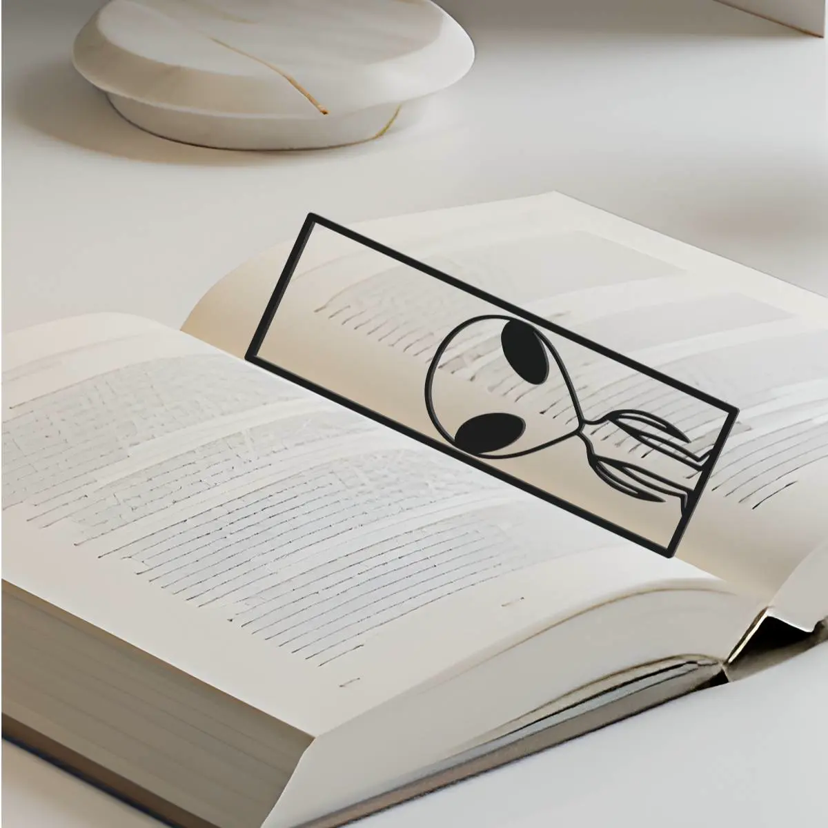 Stationery & Learning Tools STL Download - Alien Bookmark, Creative ...