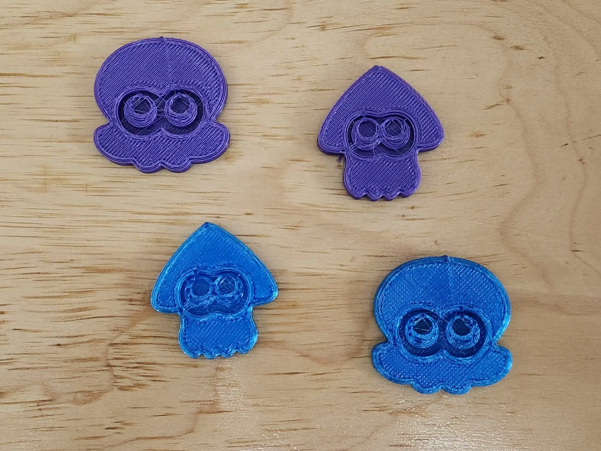 3D Printer Files | 3MF File | Splatoon - Octopus & Squid | Creality Cloud
