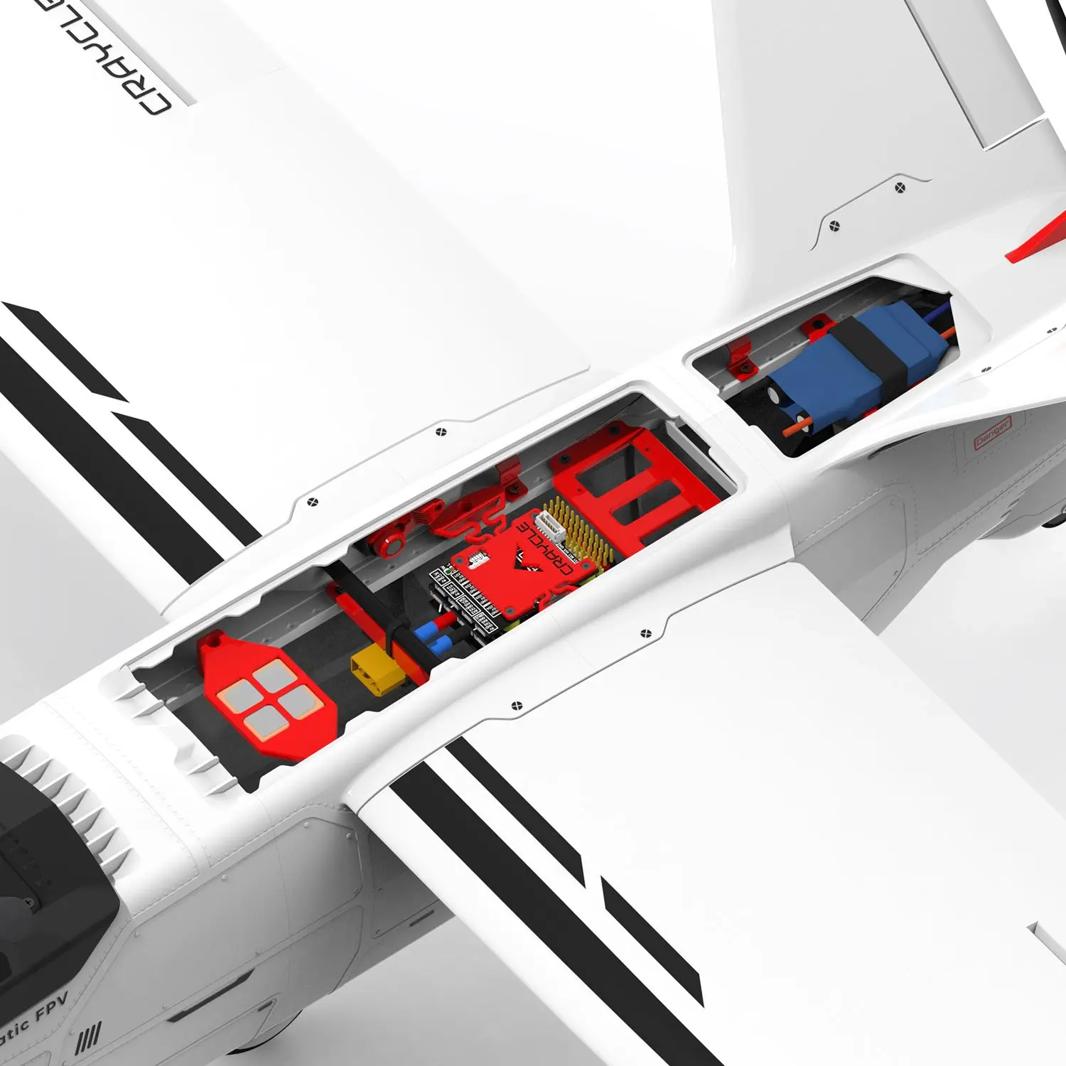 DISCOVER 1200 MM CINEMATIC FPV PLANE STL FILE | 3D models download ...