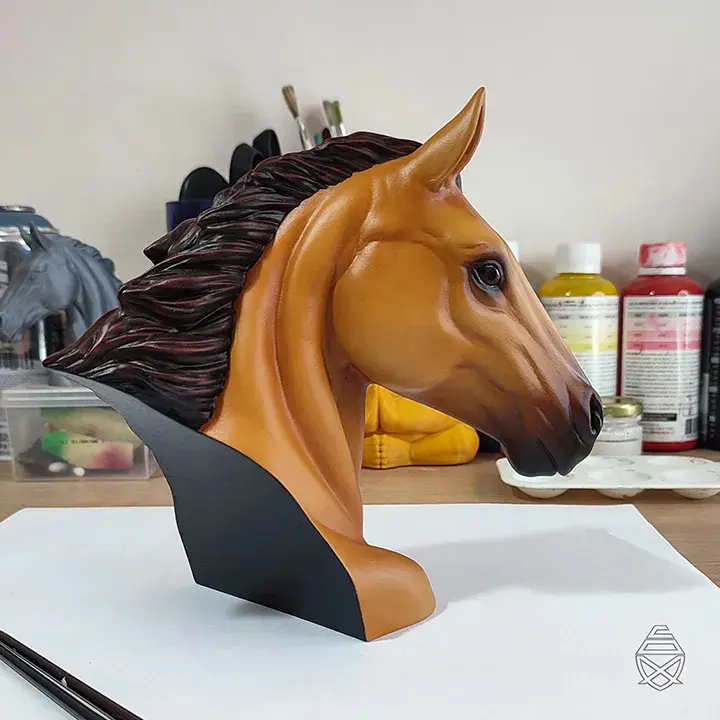 Sculptures & Artworks STL Download - WILD AND TAMEDby PipeCox