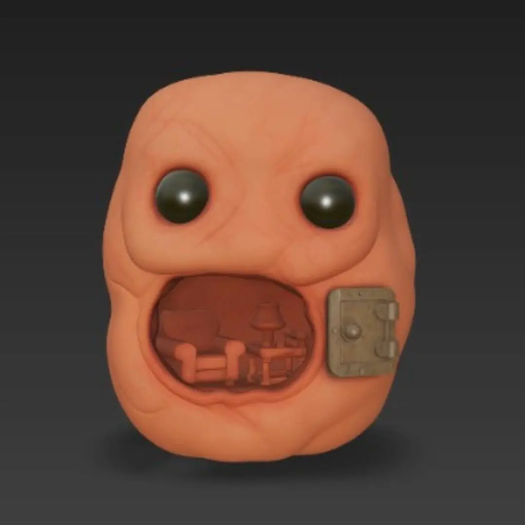 Characters & Creatures STL Download - Action Figure SCP-002 O Quarto ...