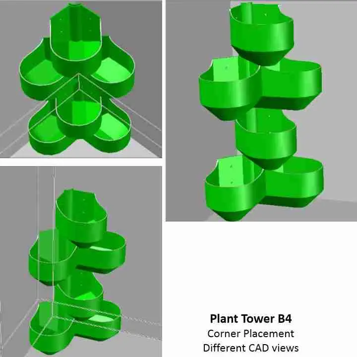 Multi-Storied Plant Tower B4 | 3D models download | Creality Cloud