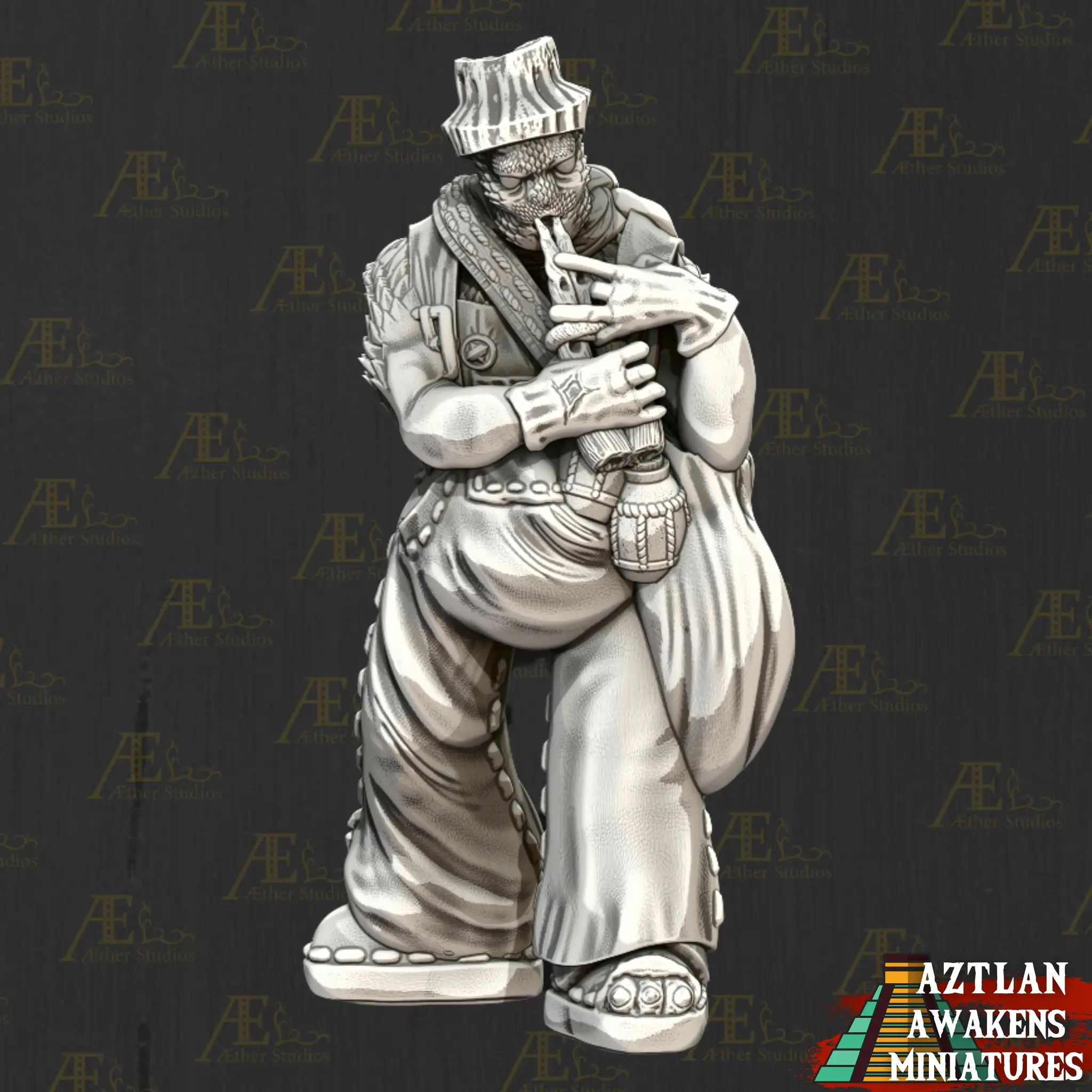 KS2AZM01 - L - Skeetus, the Azite Hillbilly | 3D models download ...
