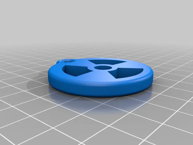 3D Printer Files | 3MF File | Nuke Keychain | Creality Cloud