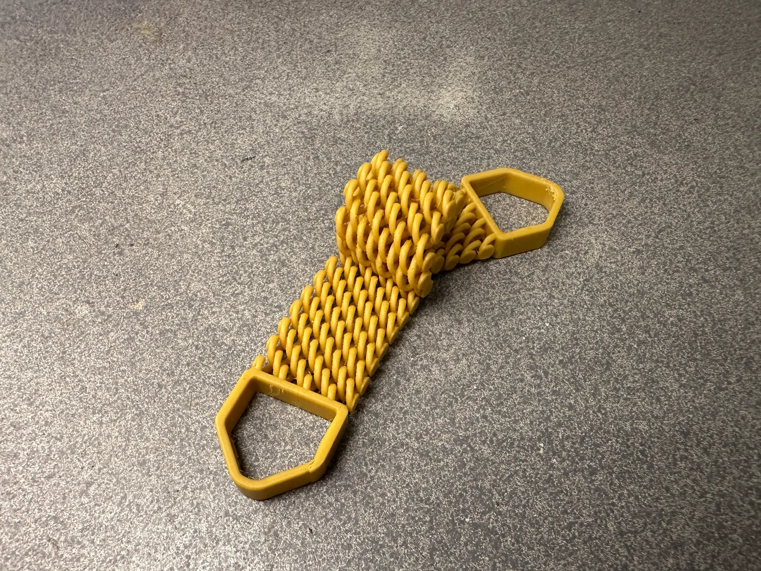 3D Printer Files | 3MF File | Flat Flex Chain Keychain | Creality Cloud