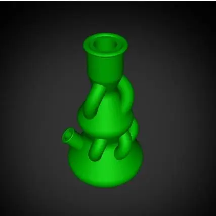 Free Sculptures & Artworks STL Download - Tubular Bong (Custom Mod)by ...