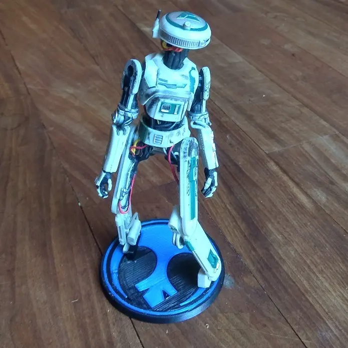 Free Other STL Download - Stand for L337 6" action figure Hasbro black ...