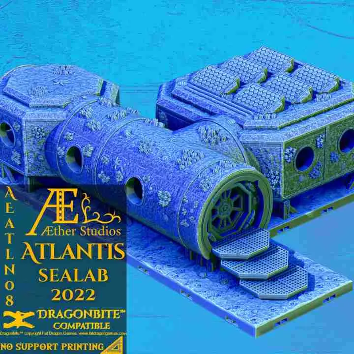 Other STL Download - AEATLN08 – Sealab 2022by Aether Studios
