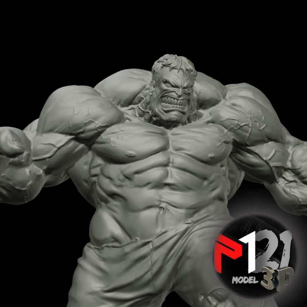 Characters & Creatures STL Download - HULK EXTREME by Deleted ...