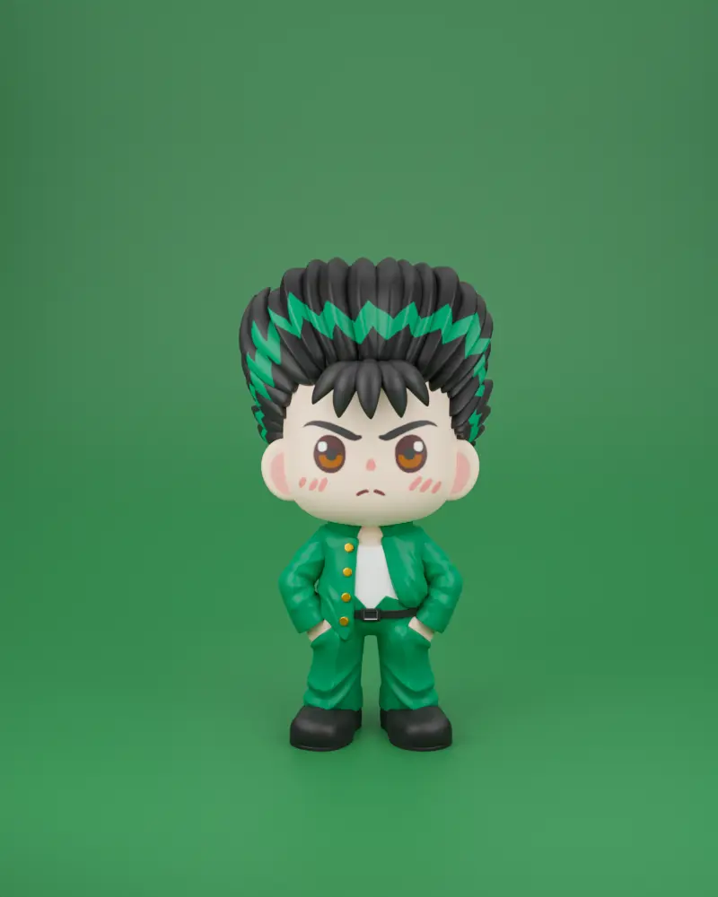 Characters & Creatures STL Download - YUSUKE URAMESHI CHIBIby CloudySweety