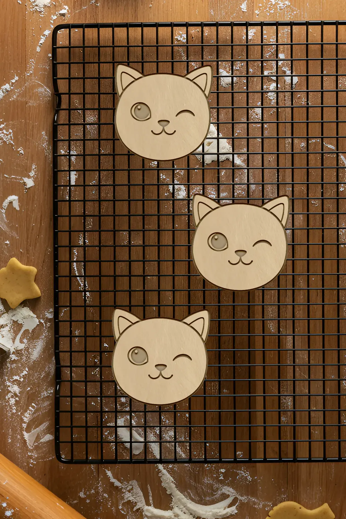 Other STL Download - Cat Cookie Cutter, Biscuit Cutterby OALPO