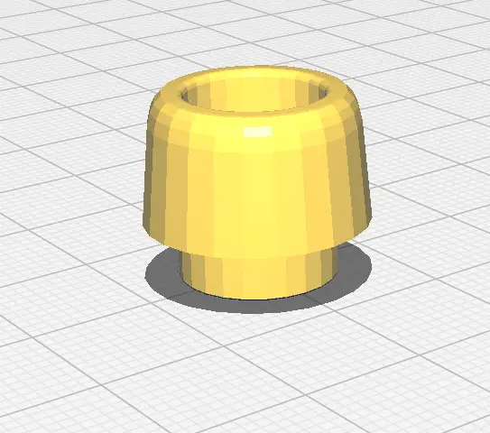 3D Printer Parts STL Download - Drip Tip Short 810 Roundover Edgeby Cedri