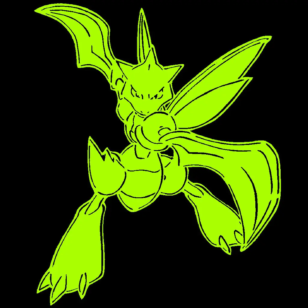 Free Other STL Download - 123 Scyther stencil + 2Dby SMT_M 🦊