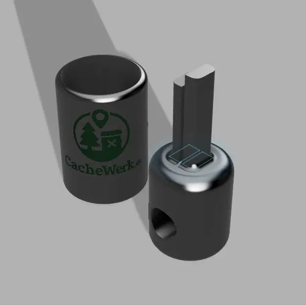 3D Printer Files | 3MF File | Geocaching Nano Logbook Roller | Creality ...