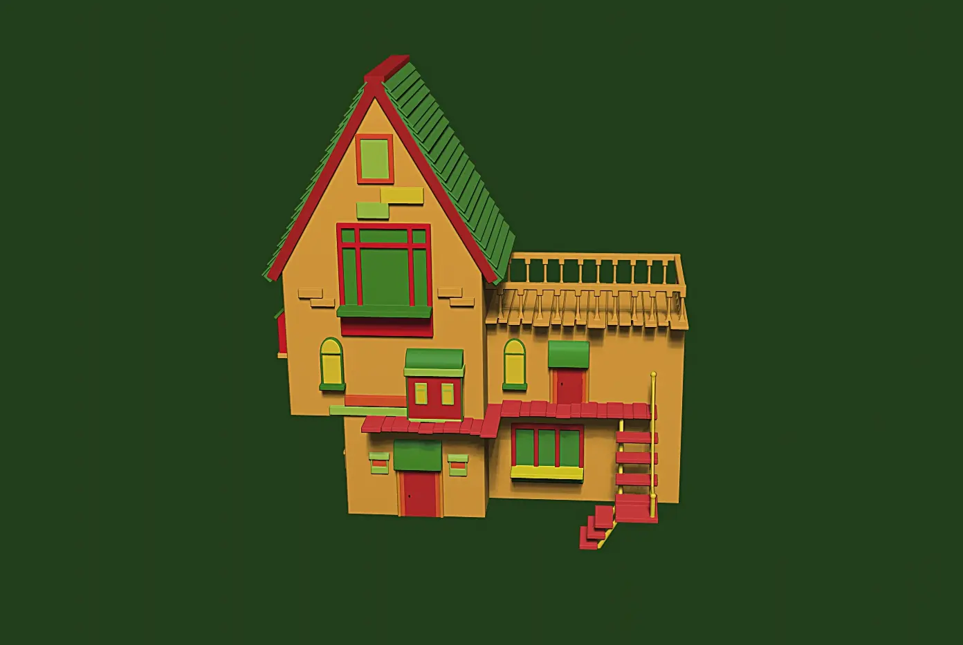 3D Printer Files | 3MF File | Christmas Ornament-Cabin House | Creality ...