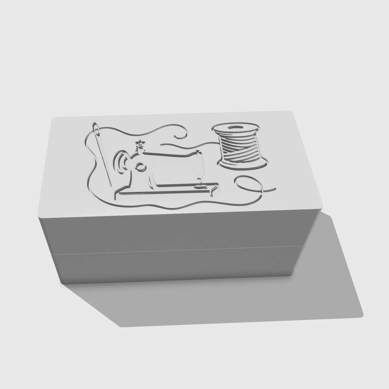 3D Printer Files | 3MF File | Caja costurero para Singer Promise ...