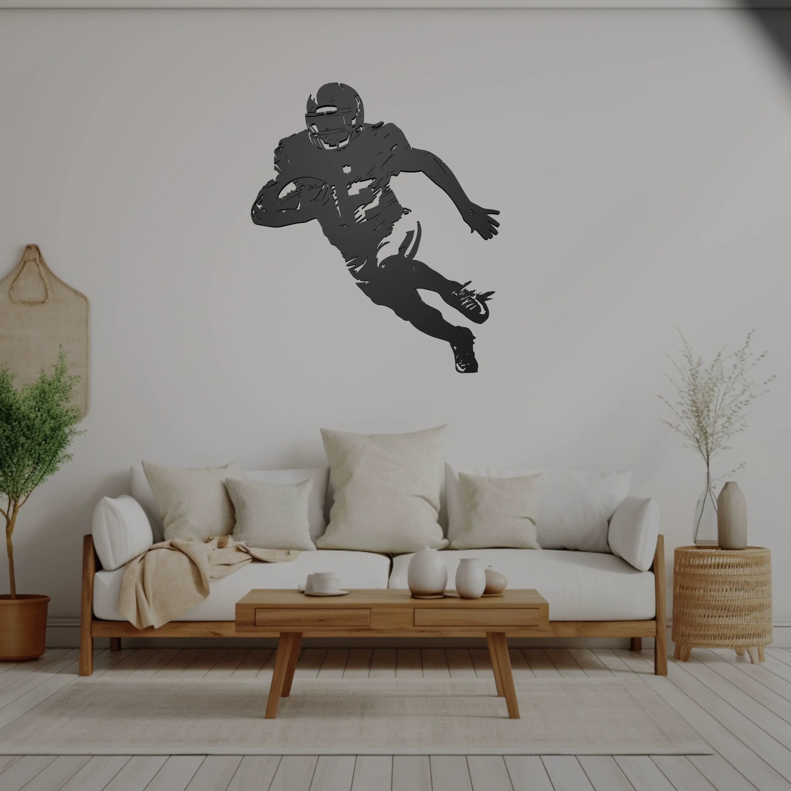 Other STL Download - Football Wall Artby Ri0m0
