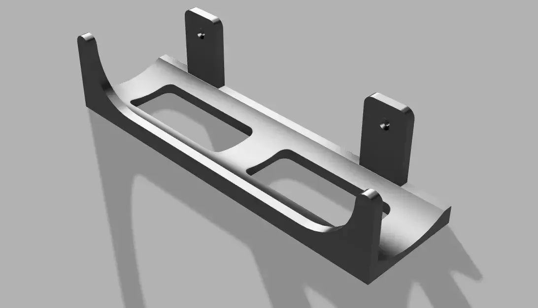 Free Other STL Download - WII U Wandhalterungby Kellerassel